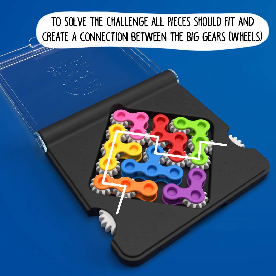 IQ Gears Puzzle Game – Happy Puzzle