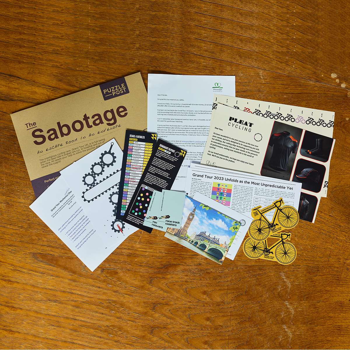 The Sabotage Dinner Party Mystery Game – Happy Puzzle