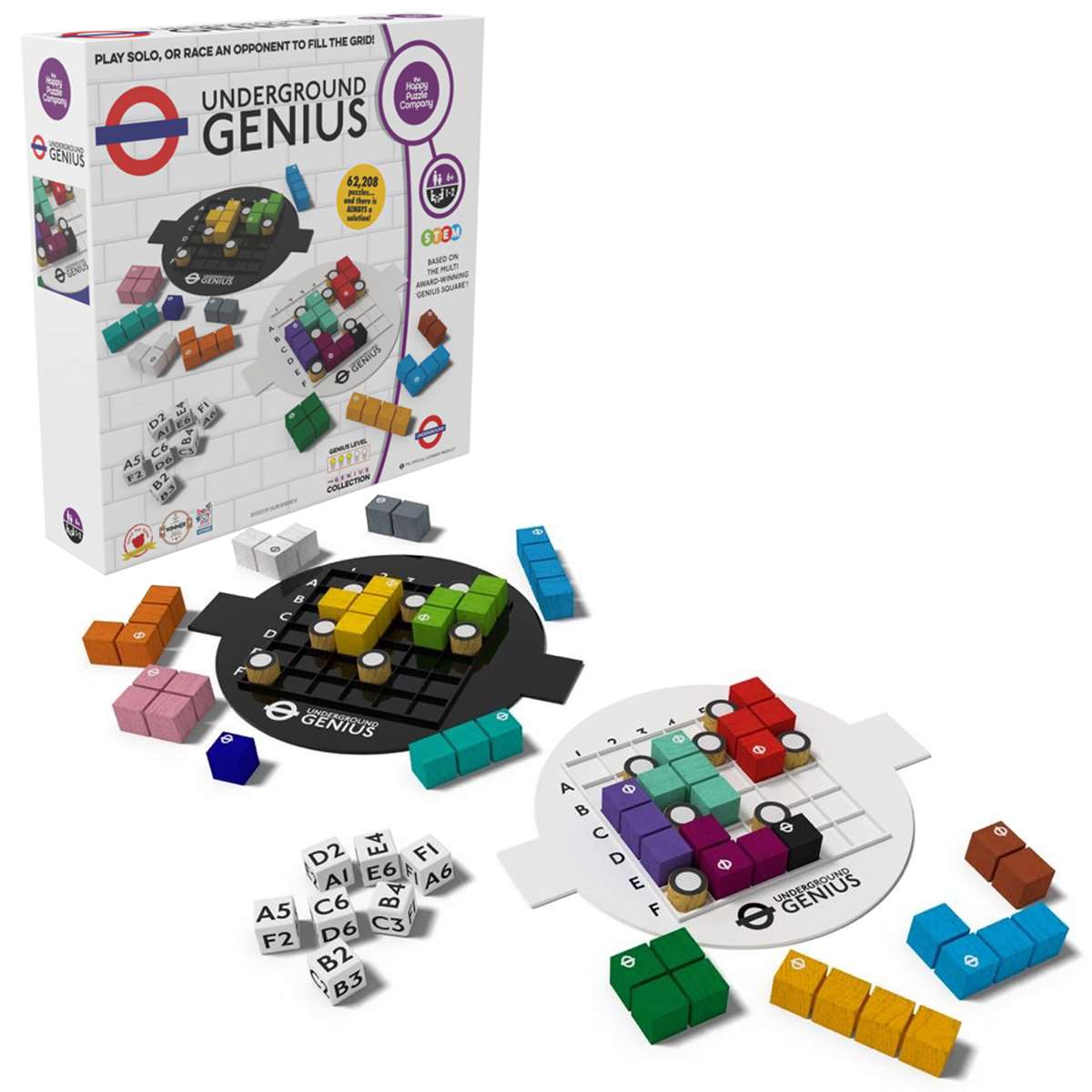 Underground Genius TfL Puzzle Game — Happy Puzzle