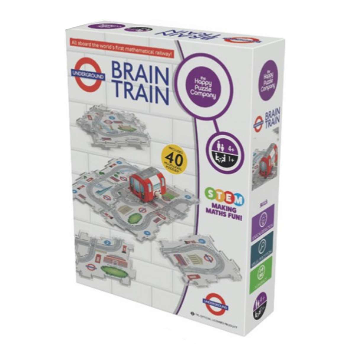 UNDERGROUND BRAIN TRAIN, BRAIN TRAIN, UNDERGROUND GENIUS, UNDERGROUND, GENIUS COLLECTION, LONDON ...