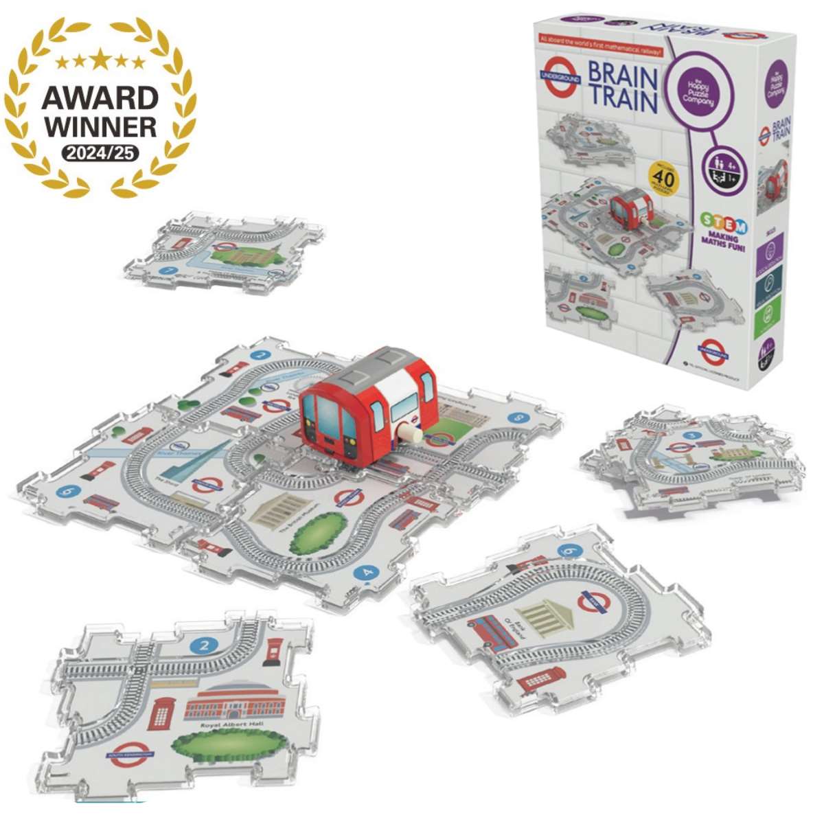 Underground Brain Train Puzzle Challenge – Happy Puzzle