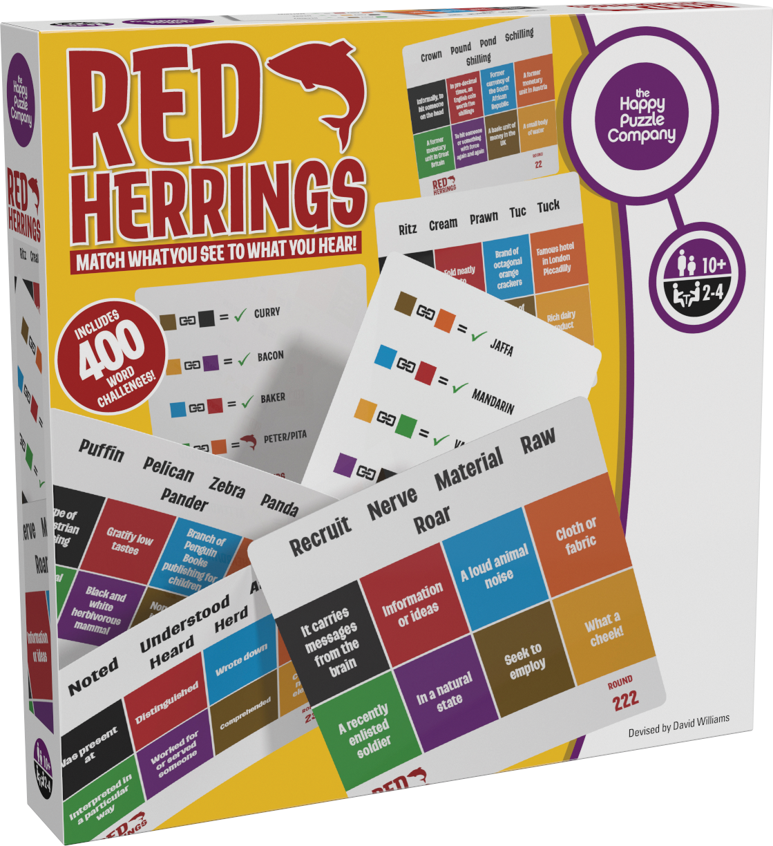 Red Herrings Puzzle Game – Happy Puzzle