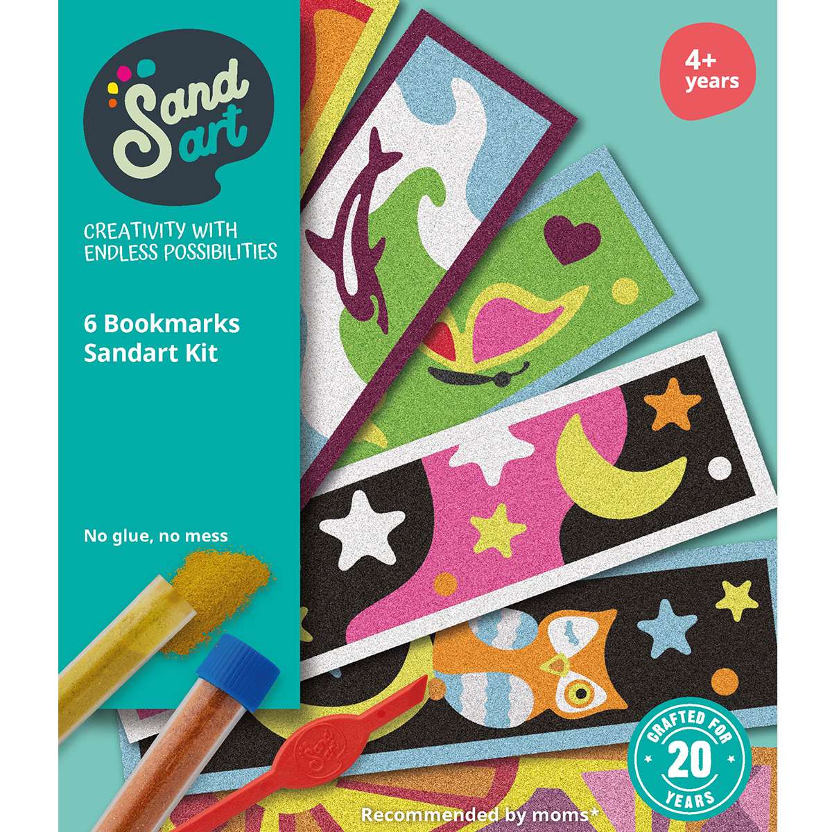 Sand Art Bookmarks Creative Kit – Happy Puzzle