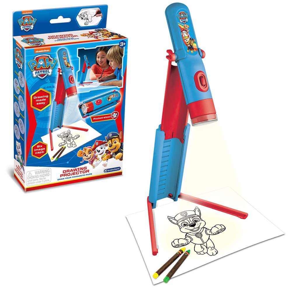 Paw Patrol Drawing Projector Art Kit By Brainstorm
