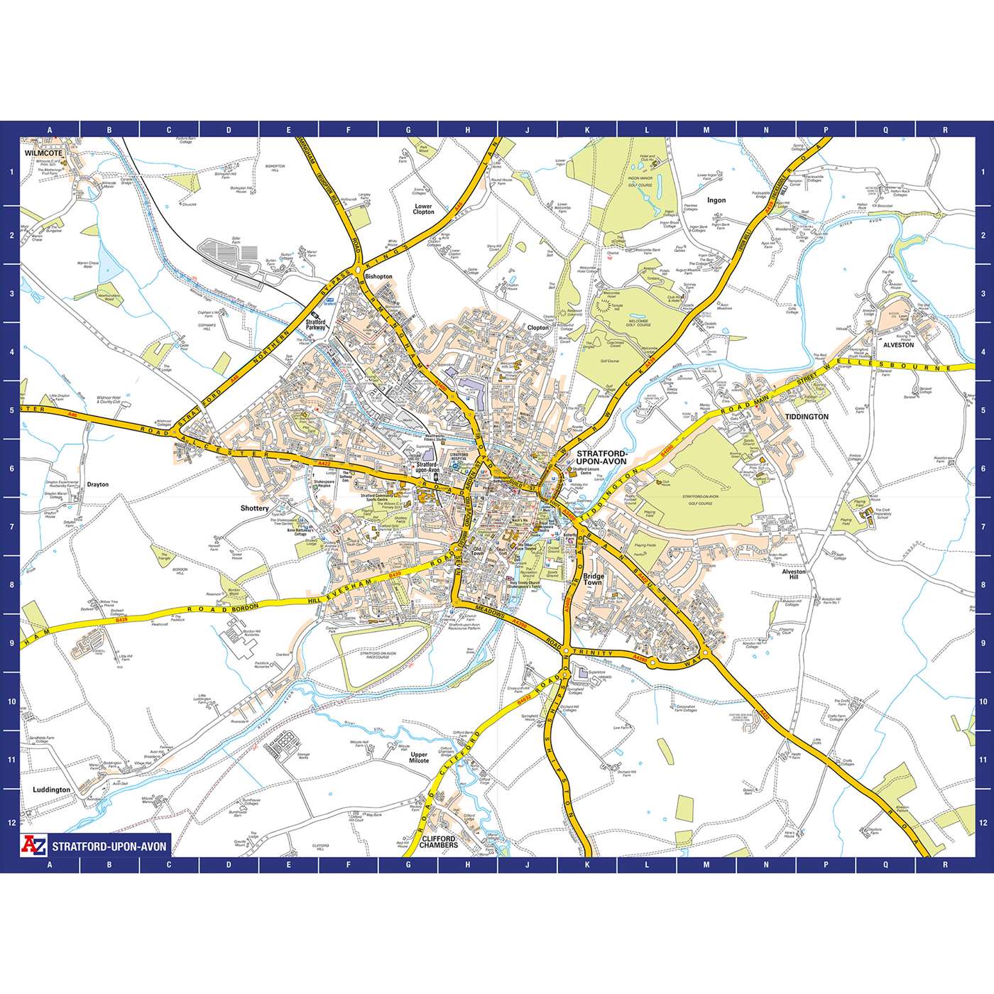 a-to-z-map-of-stratford-upon-avon