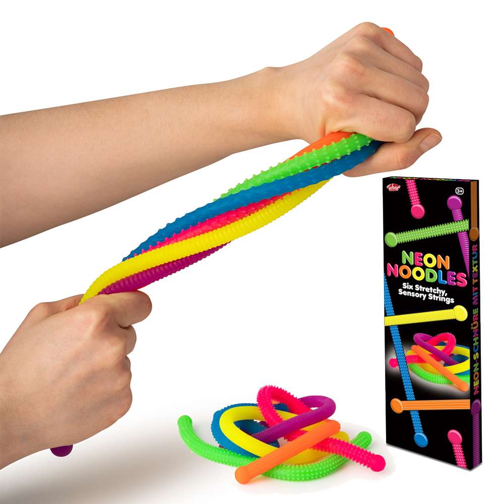 Scrunchems Neon Noodles Fidget Toy – Happy Puzzle