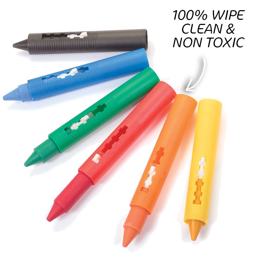 Bath Crayons Get Creative And Wipe Clean By One For Fun
