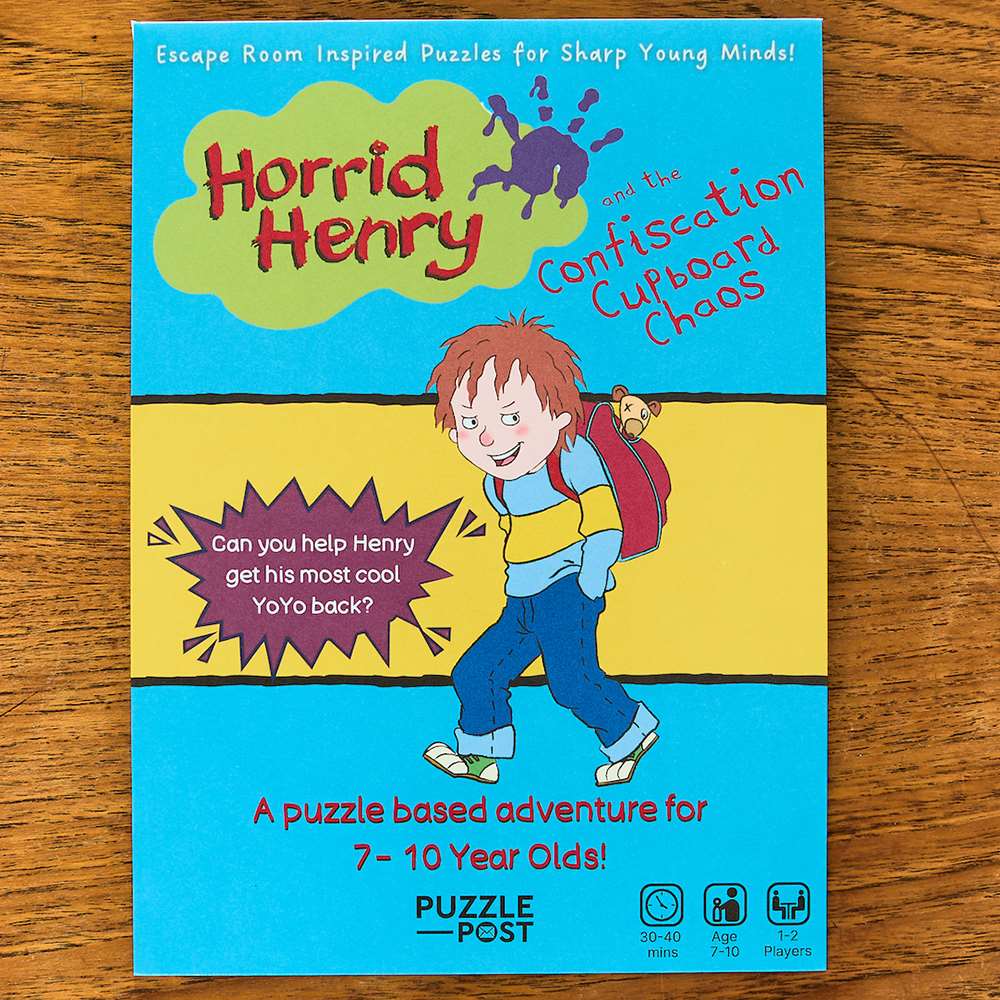HORRID HENRY, CONFISCATION CUPBOARD CHAOS, MISS BATTLE AXE, CONFISCATED ...