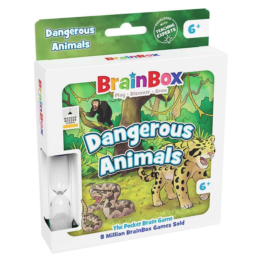 SET OF THREE BRAINBOX GAMES, BOSY, DANGEROUS ANIMALS, SPACE, POCKET EDITION, 109 SECONDS, MEMORY ...