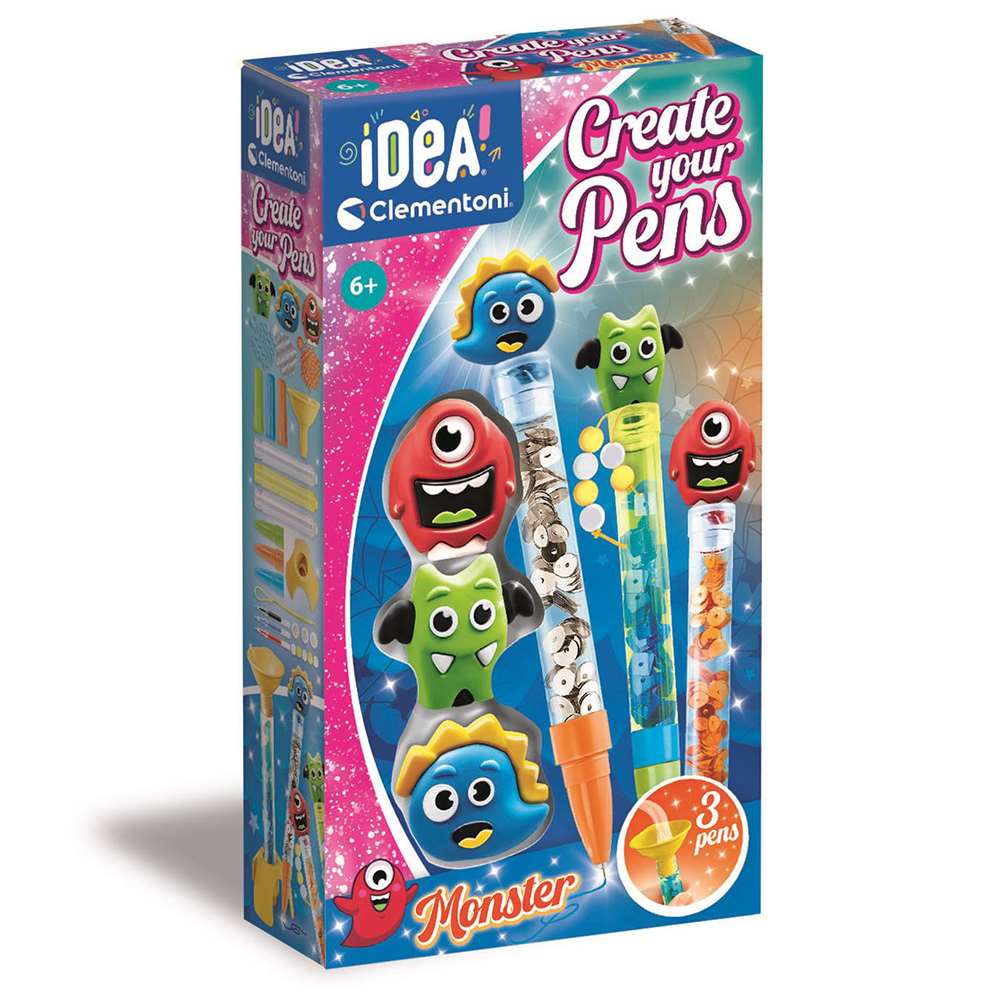 MONSTER PEN CREATOR KIT, MONSTER, CREATE, IMAGINATION, DECORATE ...
