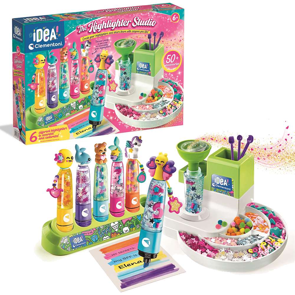 HIGHLIGHTER CREATOR KIT, HIGHLIGHTER, CREATE, IMAGINATION, DECORATE ...