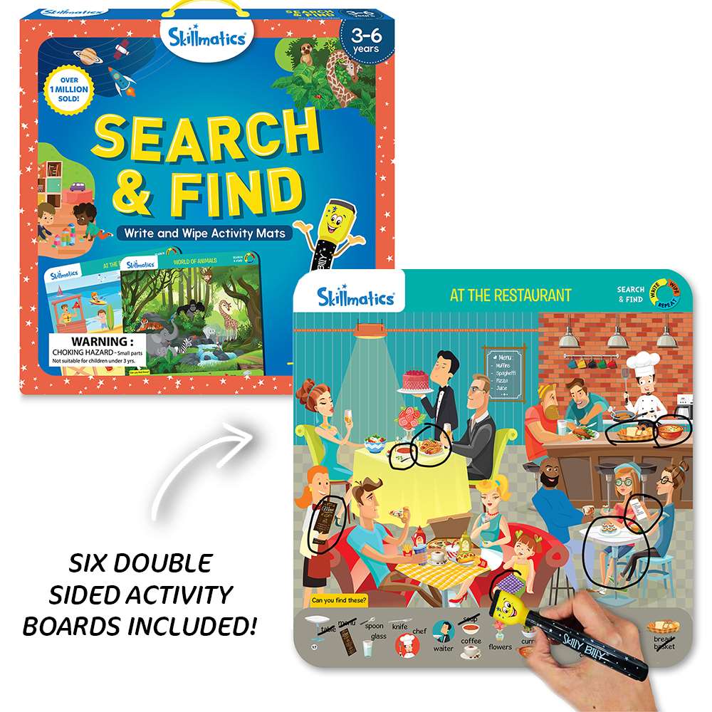 SEARCH AND FIND, SEARCH, FIND, CONCENTRATION, SKILLS, DOUBLE SIDED ...