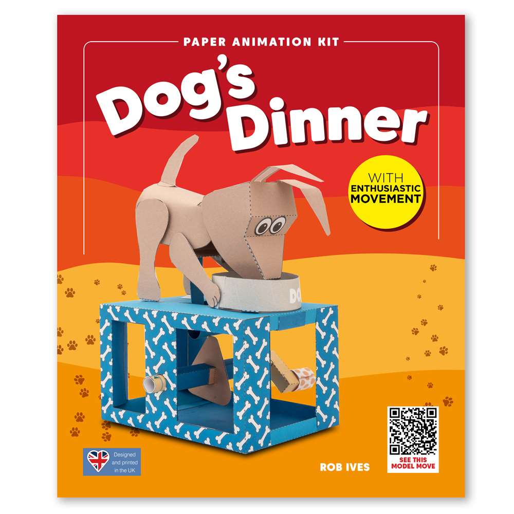 DOGS DINNER - ANIMATED PAPER KITS, ANIMATED, PAPER KITS, STEP BY STEP ...