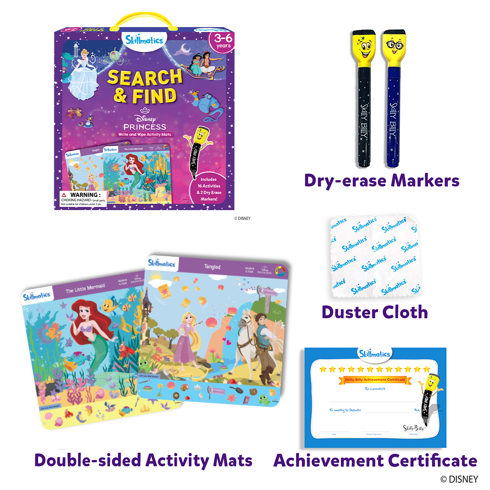 Disney Princess Reusable Activity Mats