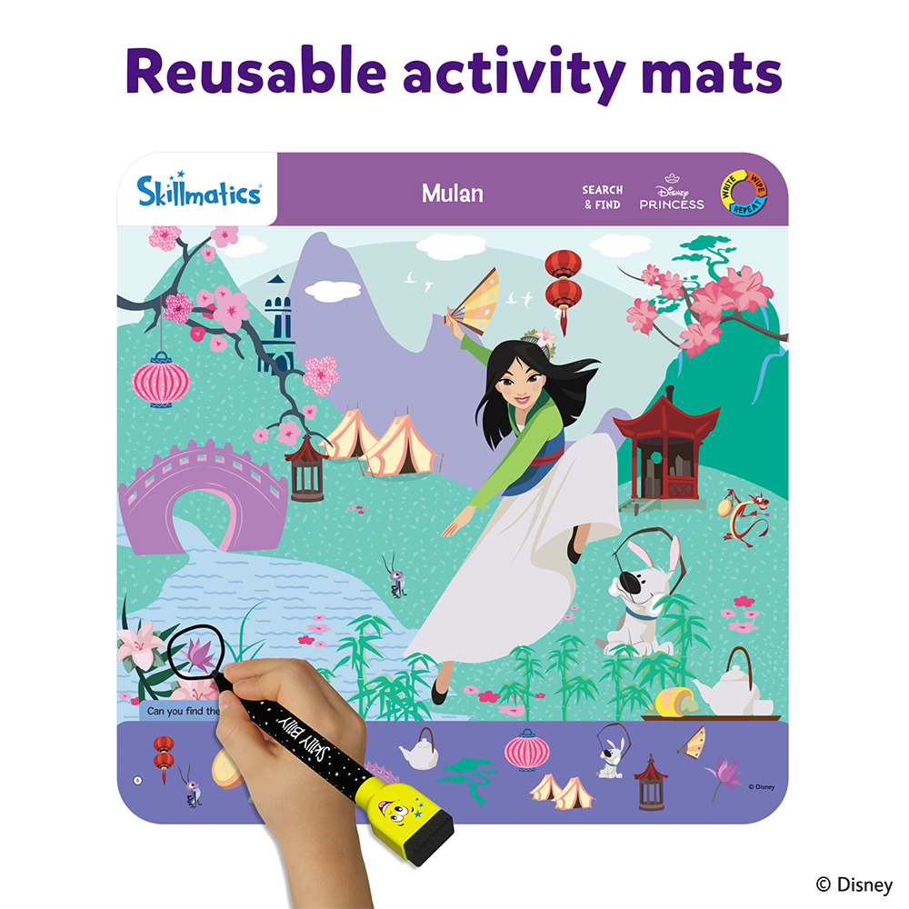 Disney Princess Reusable Activity Mats
