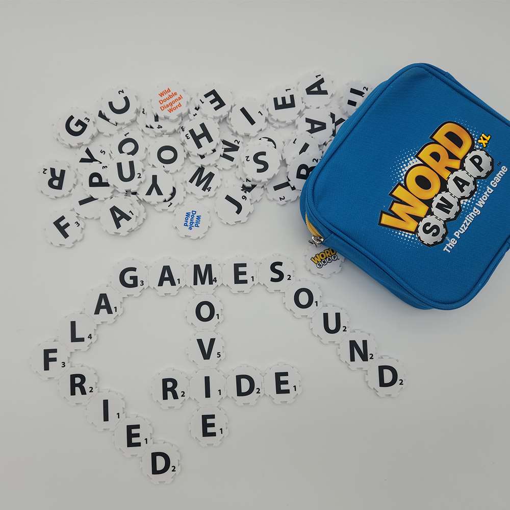 WordSnap XL: Snap-Together Word Game (No Board Needed)