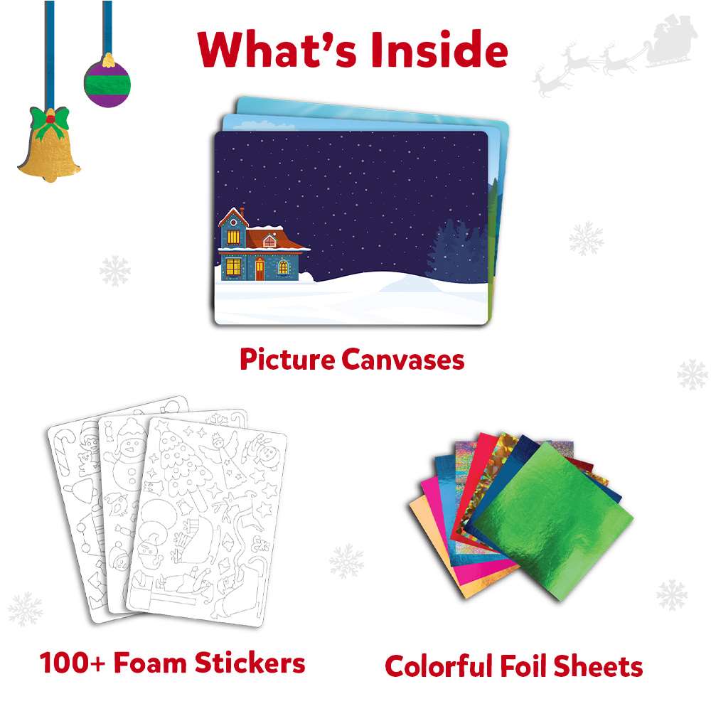 Foil Fun Holiday Magic Craft Set By Skillmatics