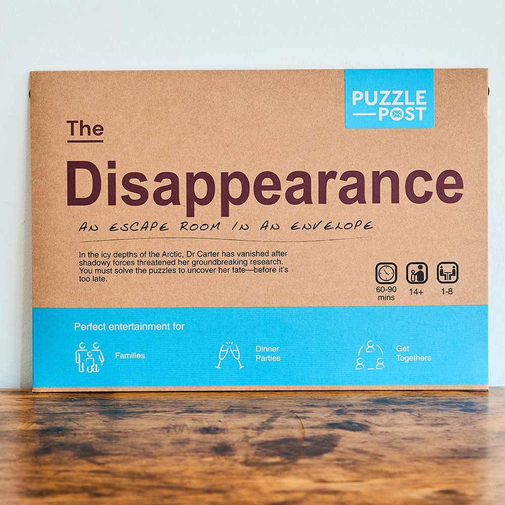 The Disappearance Arctic Mystery Game By Puzzle Post