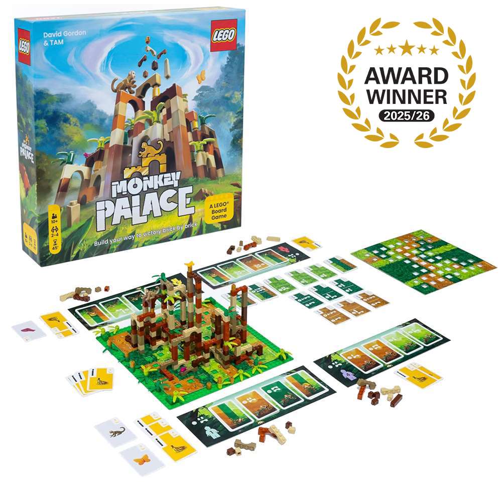 Monkey Palace Strategy Board Game — Happy Puzzle