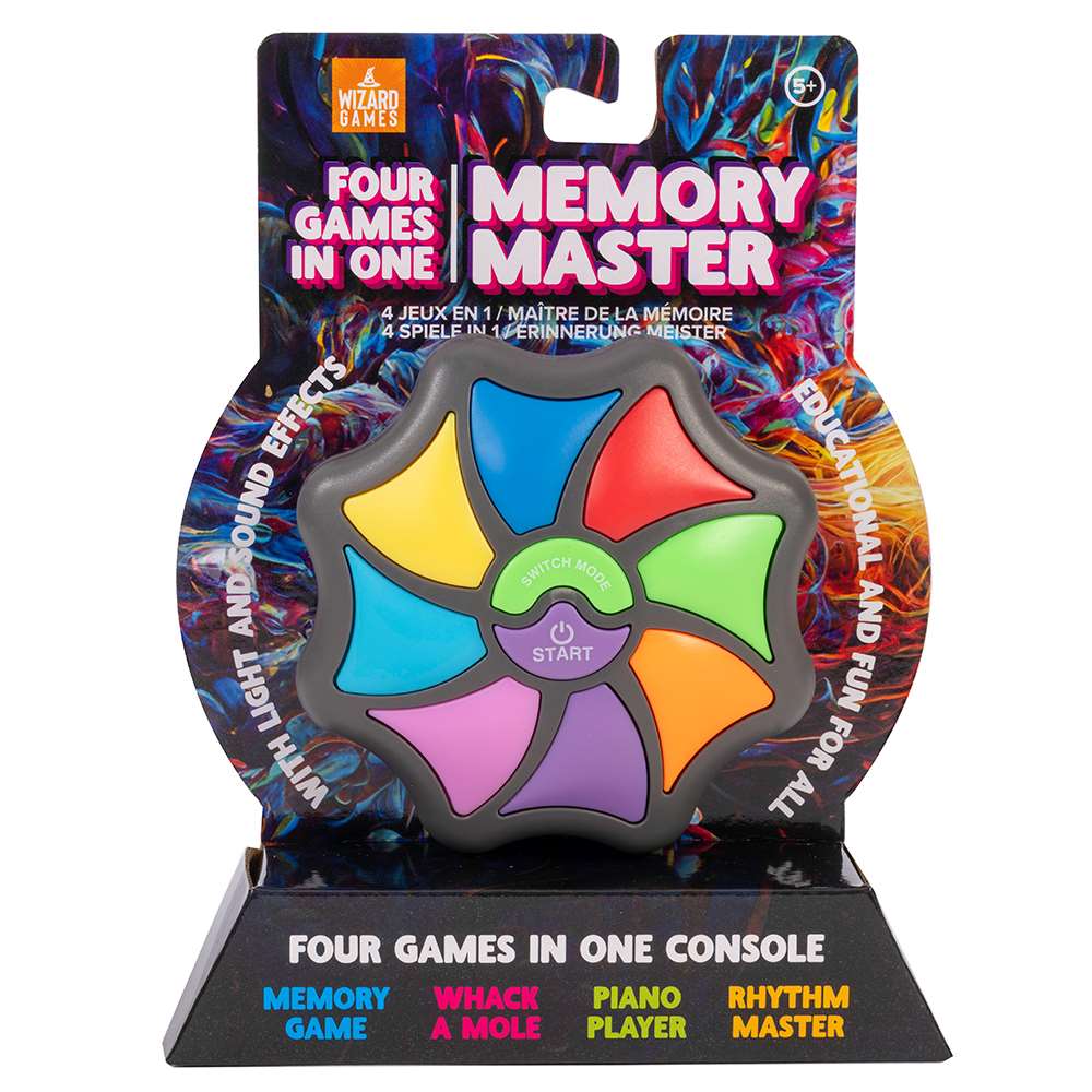 Memory Master 4-in-1 Electronic Game — Happy Puzzle