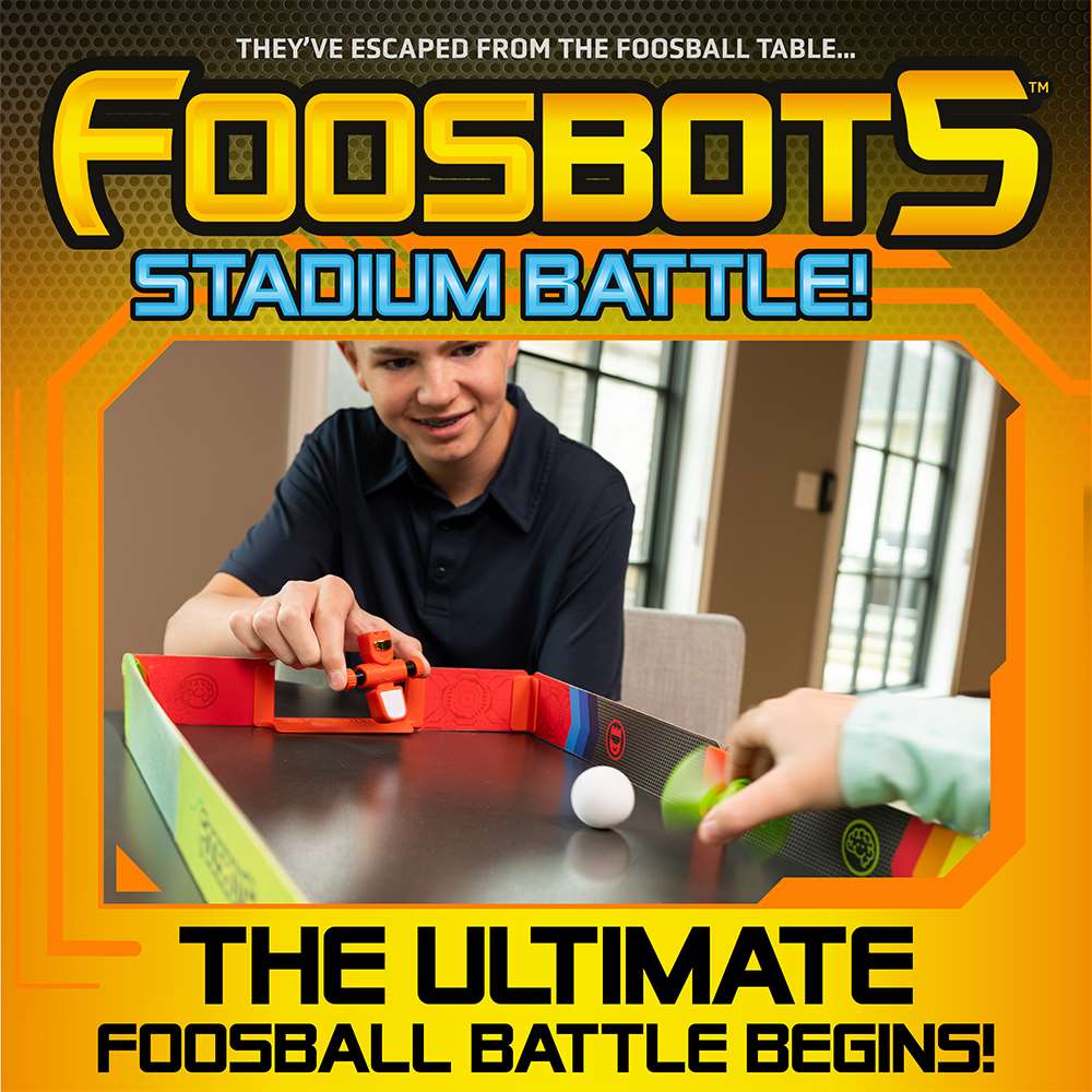 Foosbots Stadium Battle Head To Head Action Game By Tomy