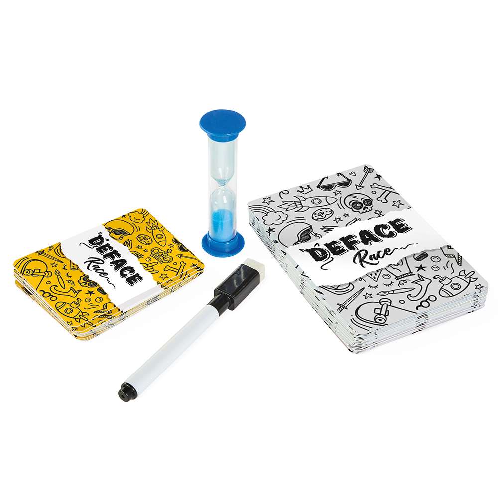 Deface Race Fast Drawing Game By Tomy