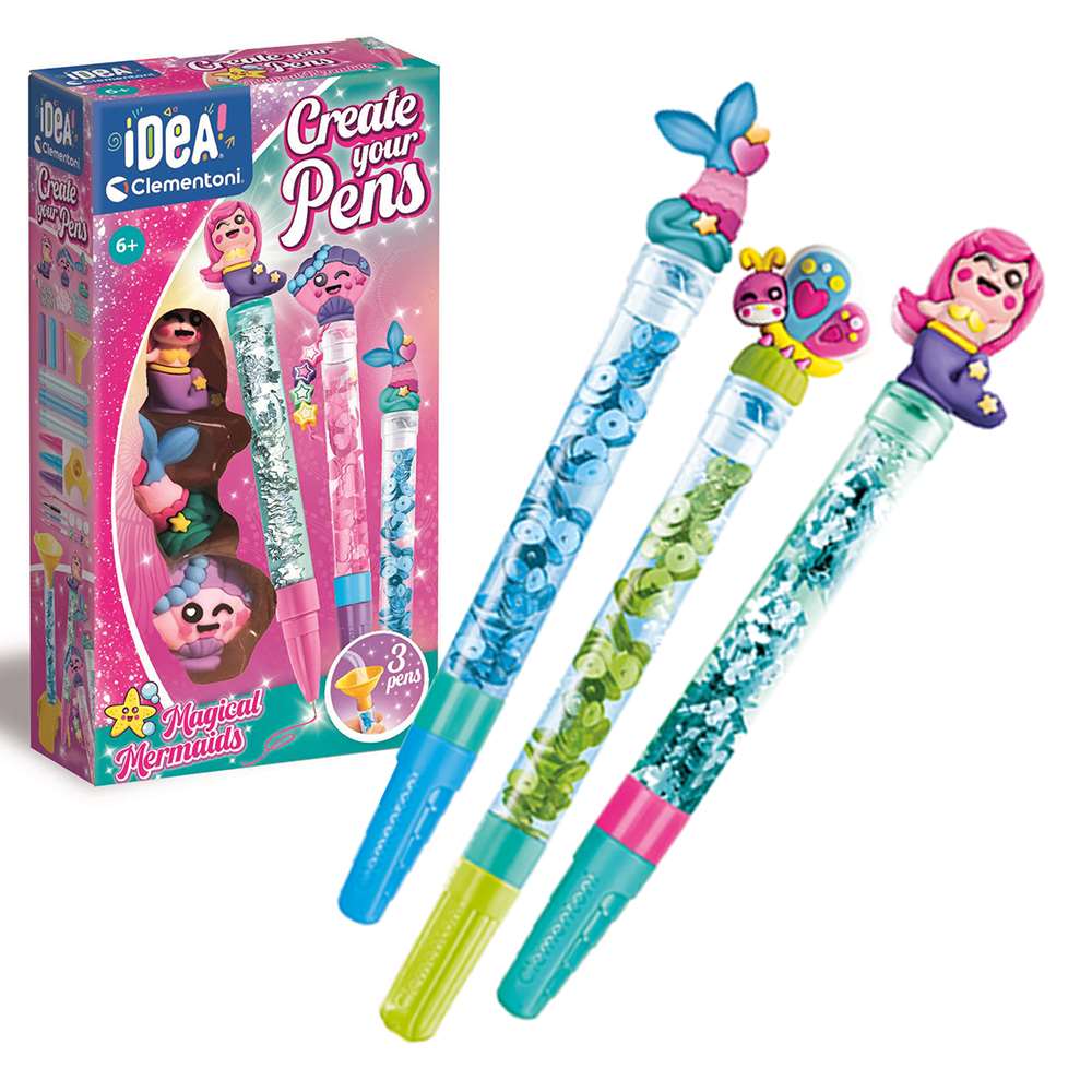 Magical Mermaids Pen Creator Kit By Clementoni