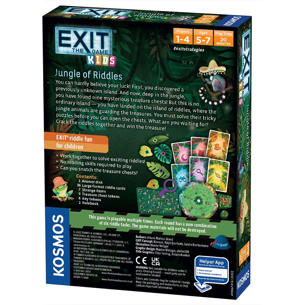 Exit Kids Jungle of Riddles Escape Game — Happy Puzzle