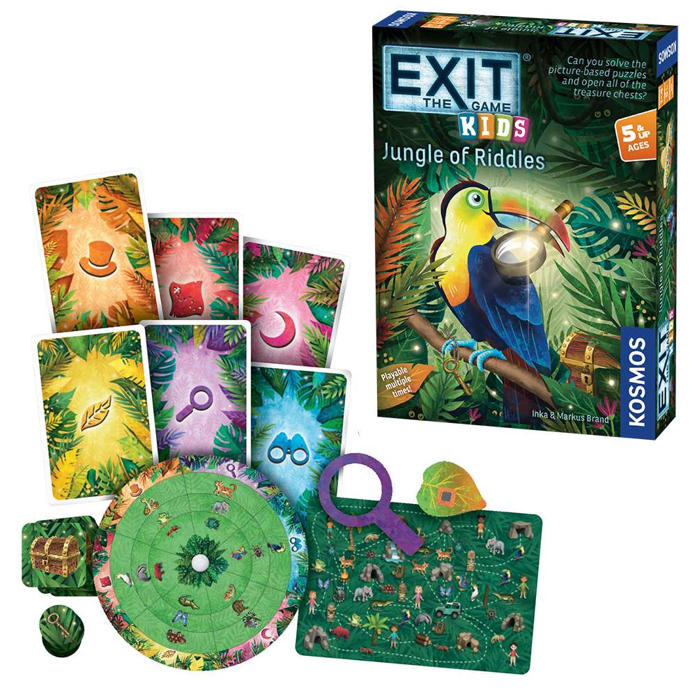 Exit Kids Jungle of Riddles Escape Game — Happy Puzzle
