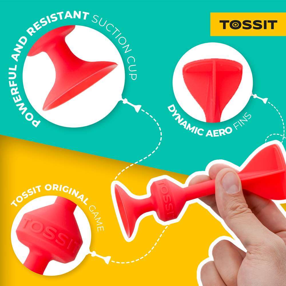 Tossit Family Pack Suction Dart Game — Happy Puzzle
