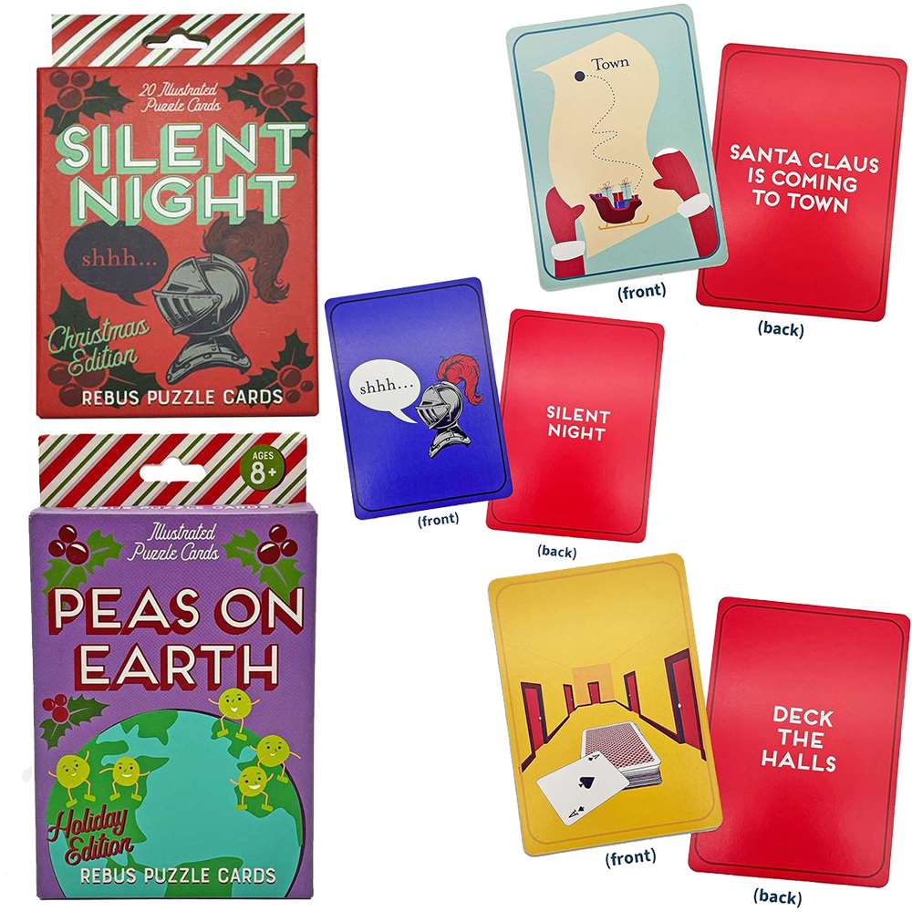 Two Fabulous Christmas Card Games - Fun For The Family