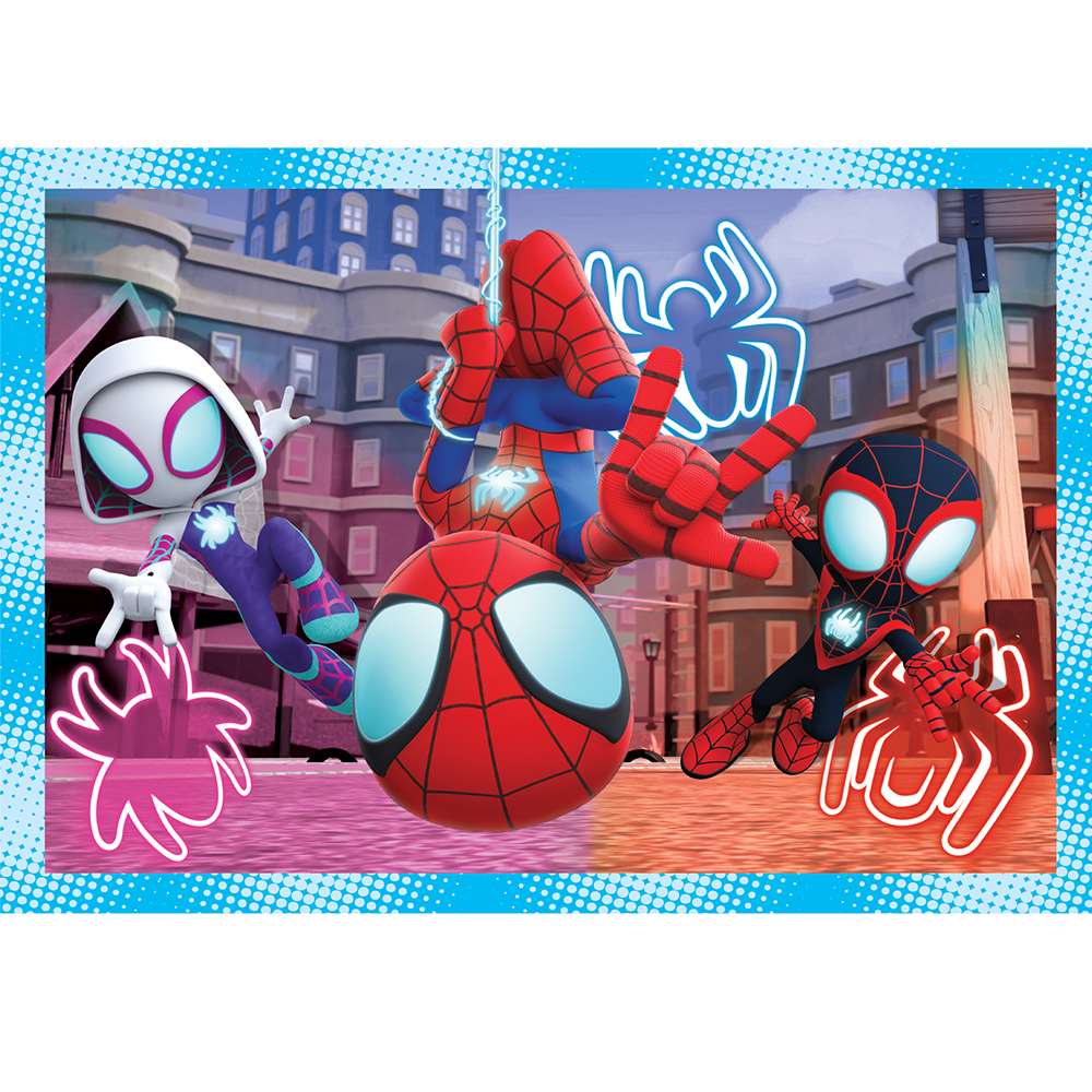 4 IN 1 SPIDEY AND HIS AMAZING FRIENDS JIGSAW PUZZLE