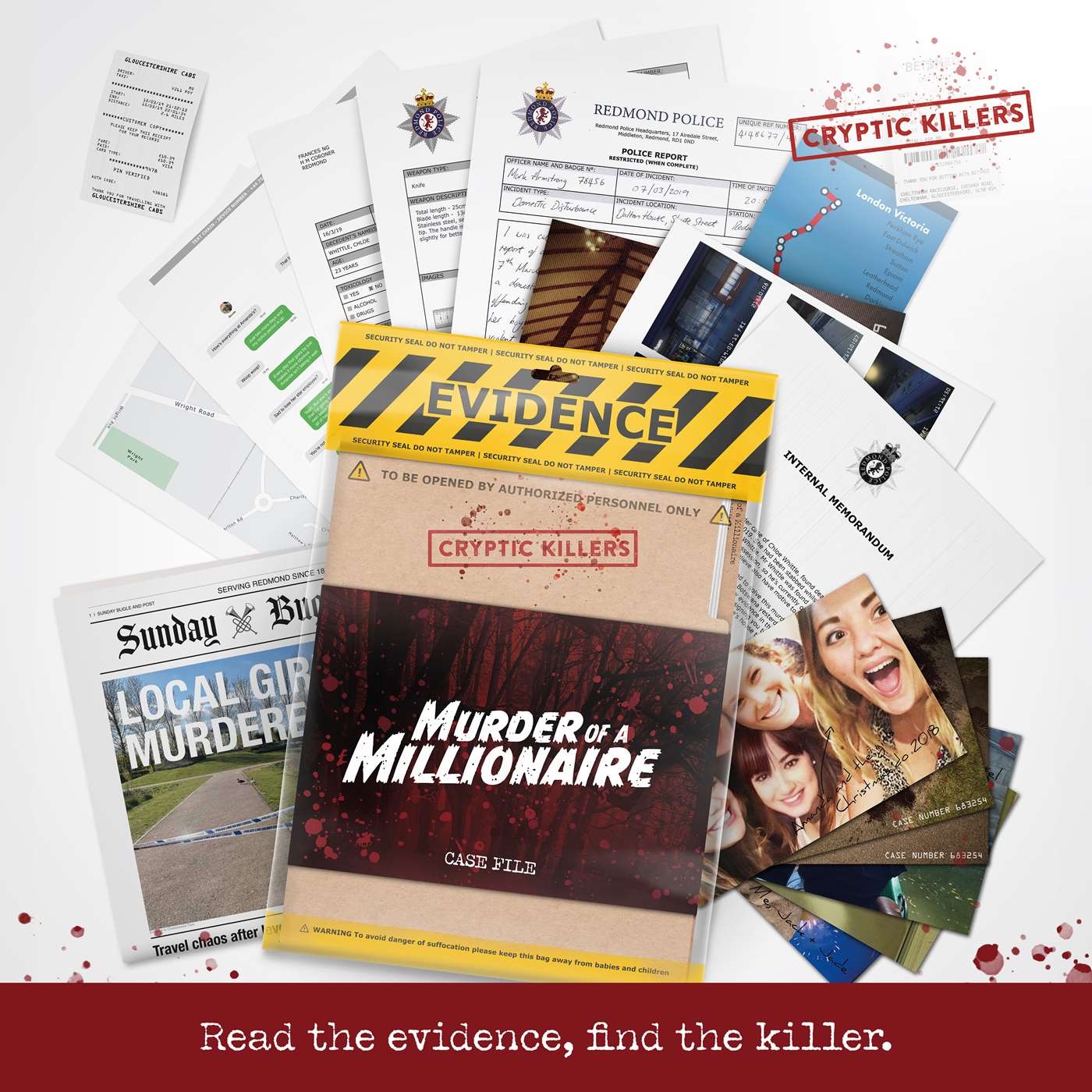 Cryptic Killers Murder of a Millionaire By LA Brands