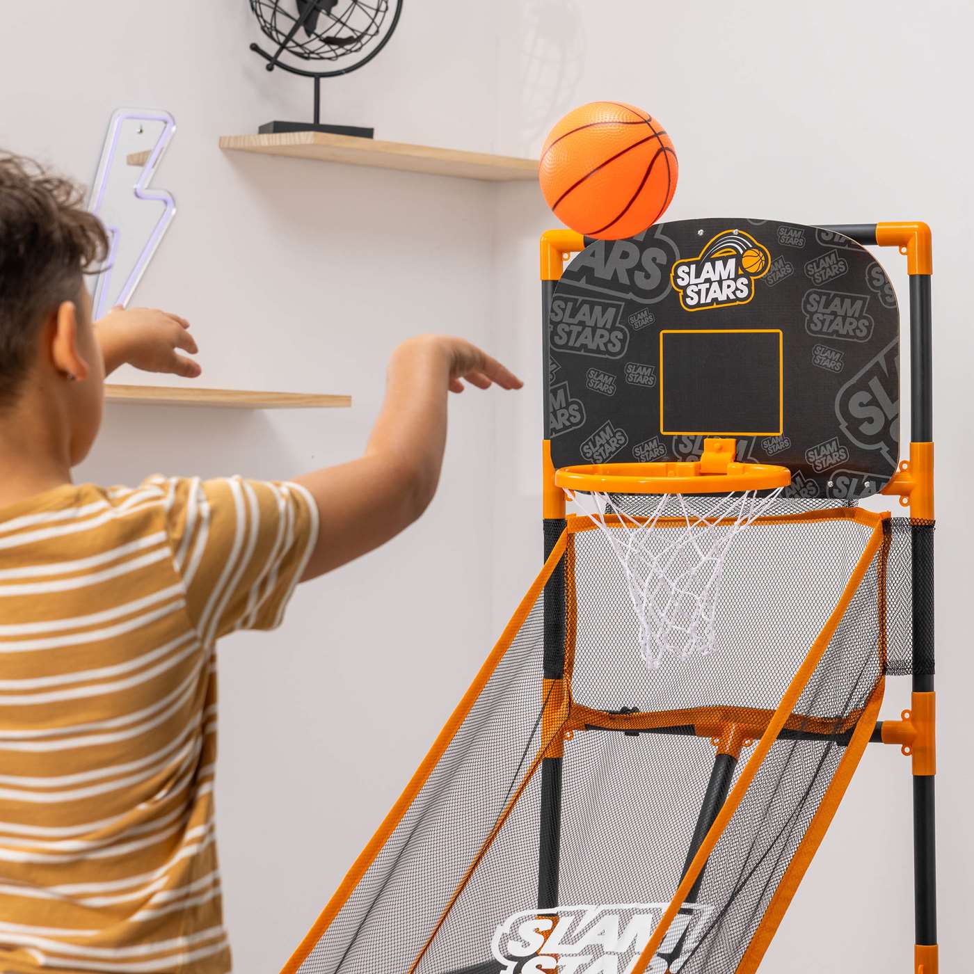 Single Hoop Indoor Basketball Game