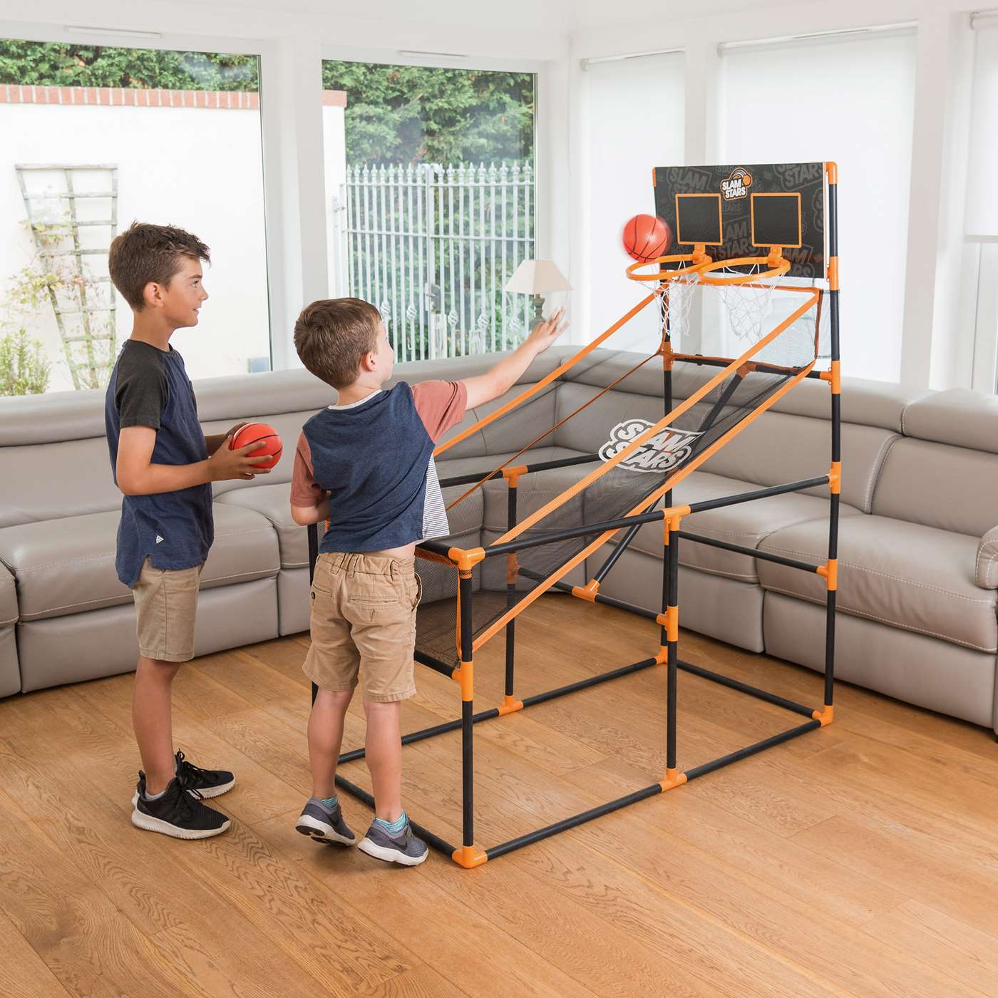 Two Player Indoor Basketball Game