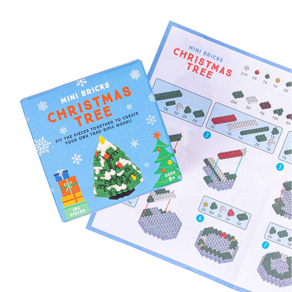 FESTIVE MINI BRICKS - CHRISTMAS TREE