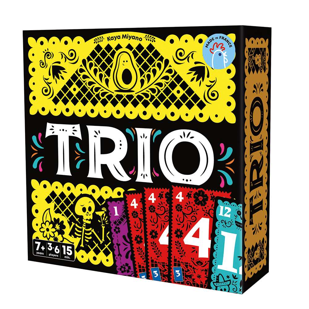 Trio Three Of A Kind Card Game By Asmodee