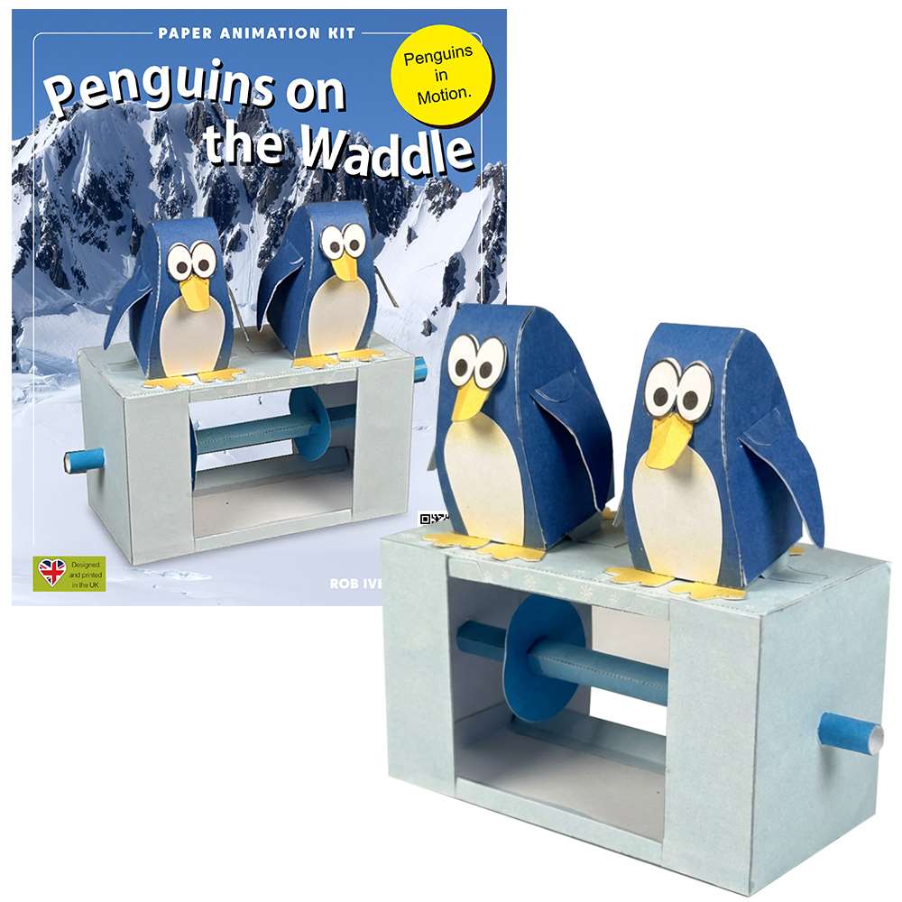Paper Animated Kits Penguins On The Waddle By Go Make Me