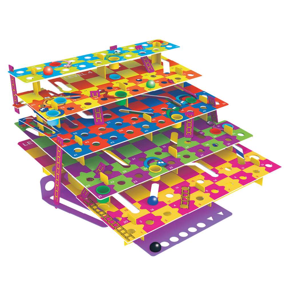 Multi-Level Snakes & Ladders Set – Happy Puzzle