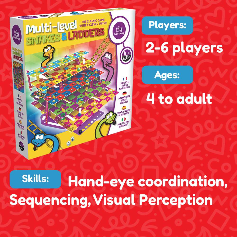 Multi-Level Snakes & Ladders: 3D Stacking Board Game - HPC