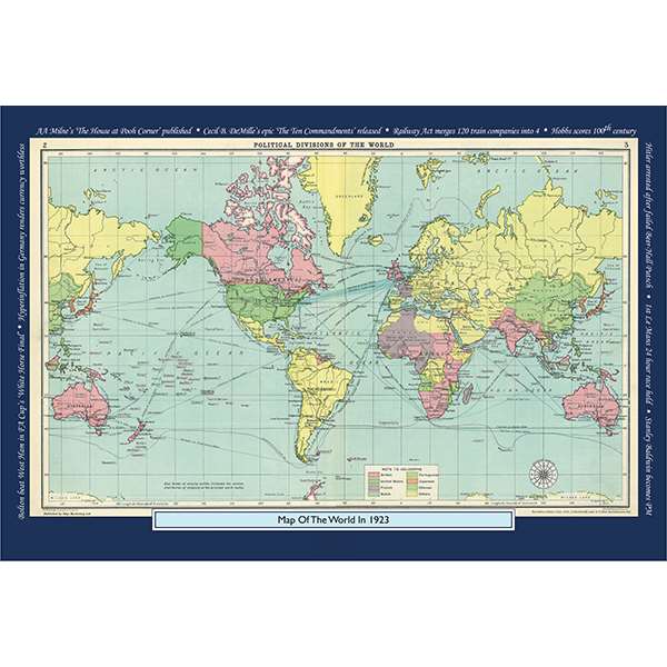 1923 YOUR YEAR YOUR WORLD 400 PIECE JIGSAW | The Happy Puzzle Company