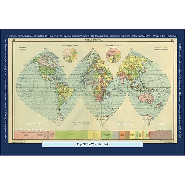 1949 YOUR YEAR YOUR WORLD 400 PIECE JIGSAW | The Happy Puzzle Company