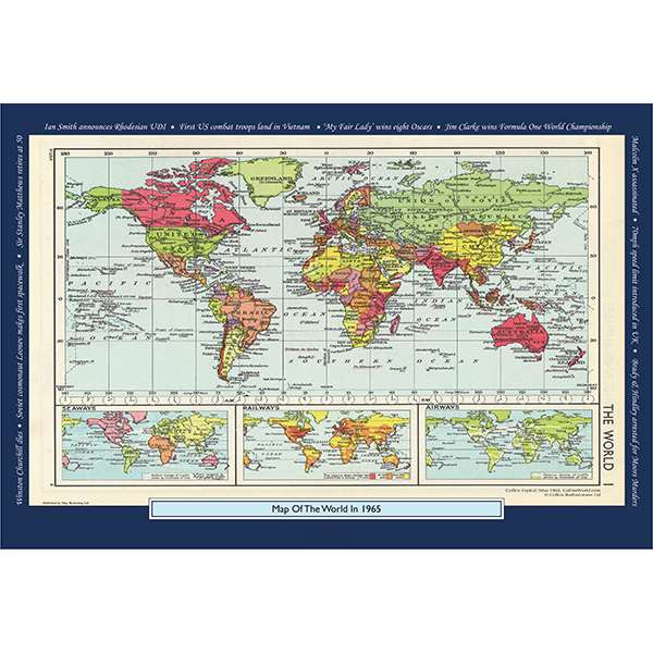 1965 Your Year Your World 400 Piece Jigsaw – Happy Puzzle