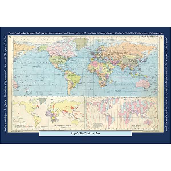 1968 YOUR YEAR YOUR WORLD 400 PIECE JIGSAW | The Happy Puzzle Company