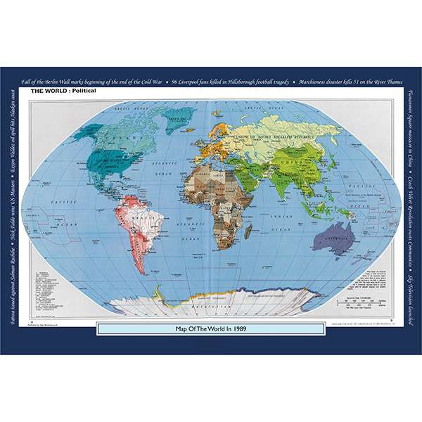 1989 YOUR YEAR YOUR WORLD 400 PIECE JIGSAW | The Happy Puzzle Company