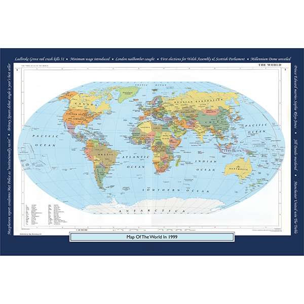 1999 YOUR YEAR YOUR WORLD 400 PIECE JIGSAW | The Happy Puzzle Company