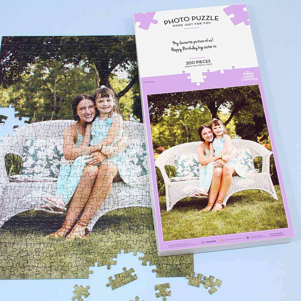CREATE YOUR OWN PHOTO JIGSAW - 200 PC P/TRAIT | The Happy Puzzle Company