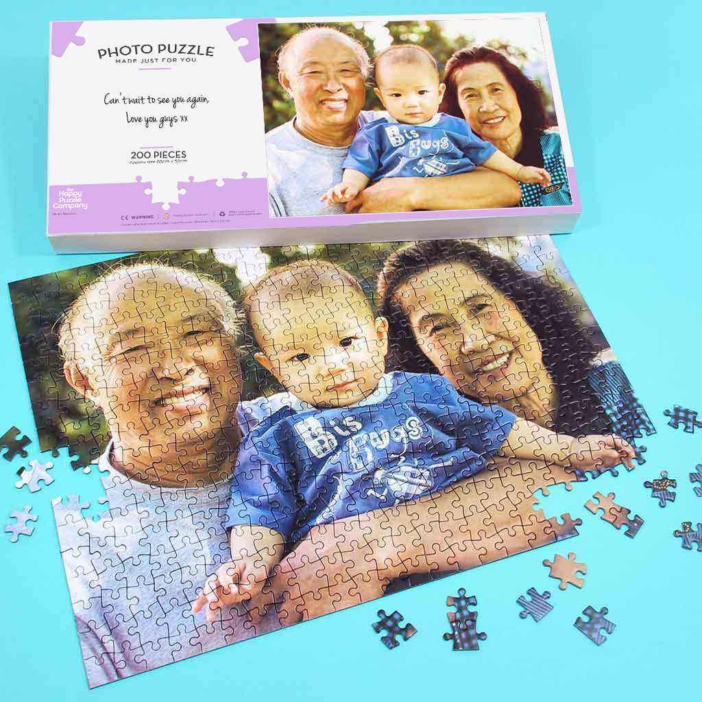 CREATE YOUR OWN PHOTO JIGSAW - 200 PC L/SCAPE | The Happy Puzzle Company