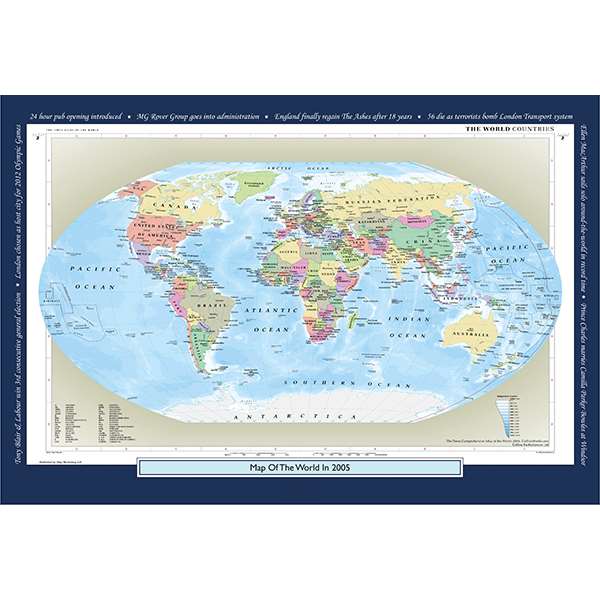 2005 YOUR YEAR YOUR WORLD 400 PIECE JIGSAW | The Happy Puzzle Company