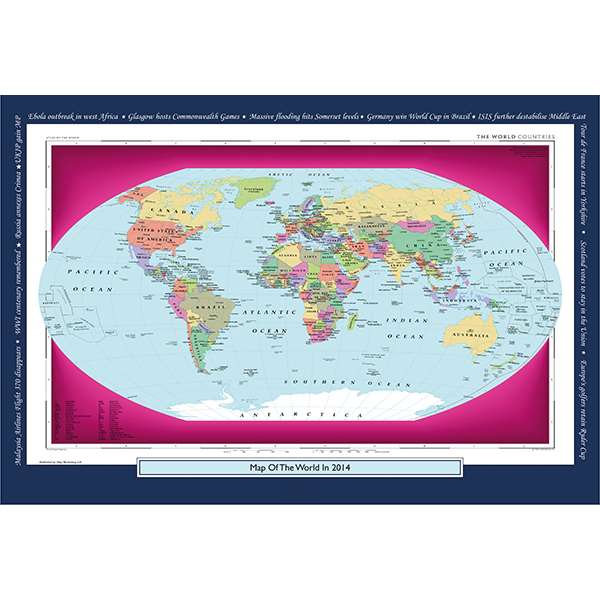 World Political Map 2014